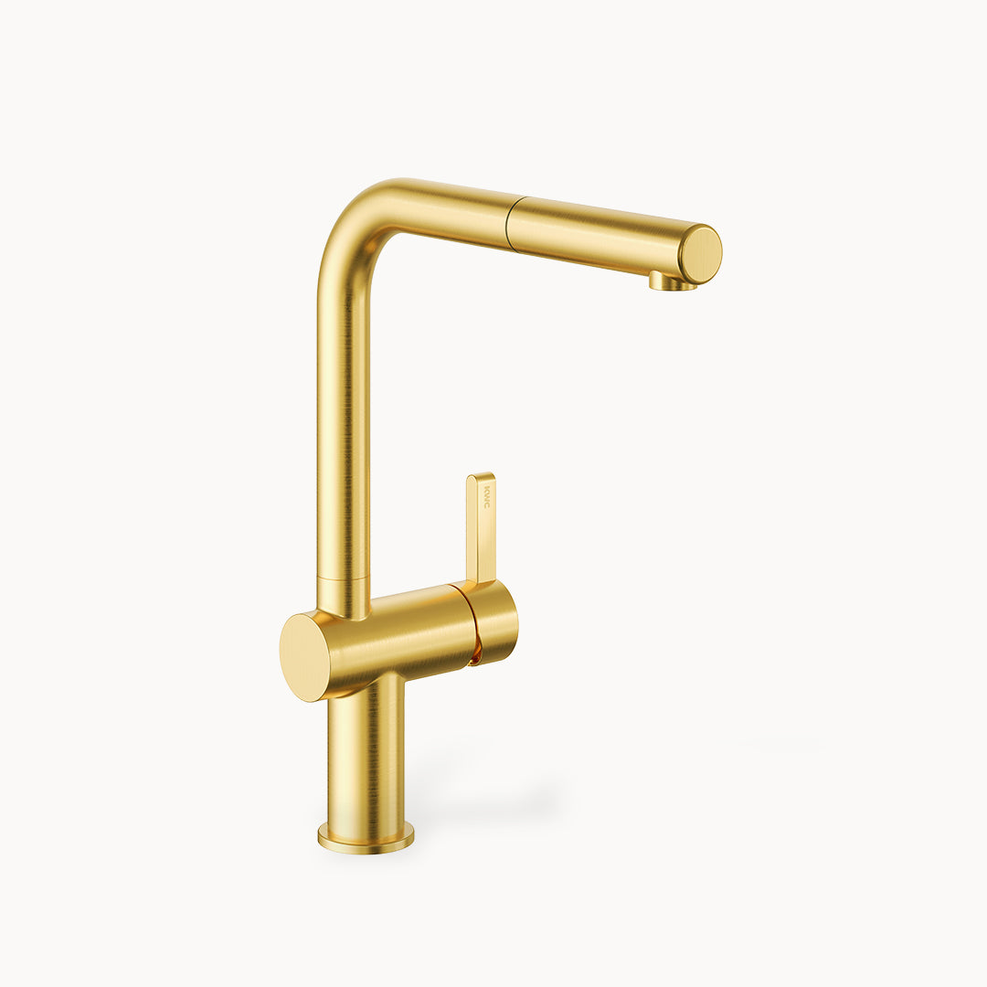 BEVO E Stainless Steel Kitchen Lever Mixer with Pull-out Spray A225 ...