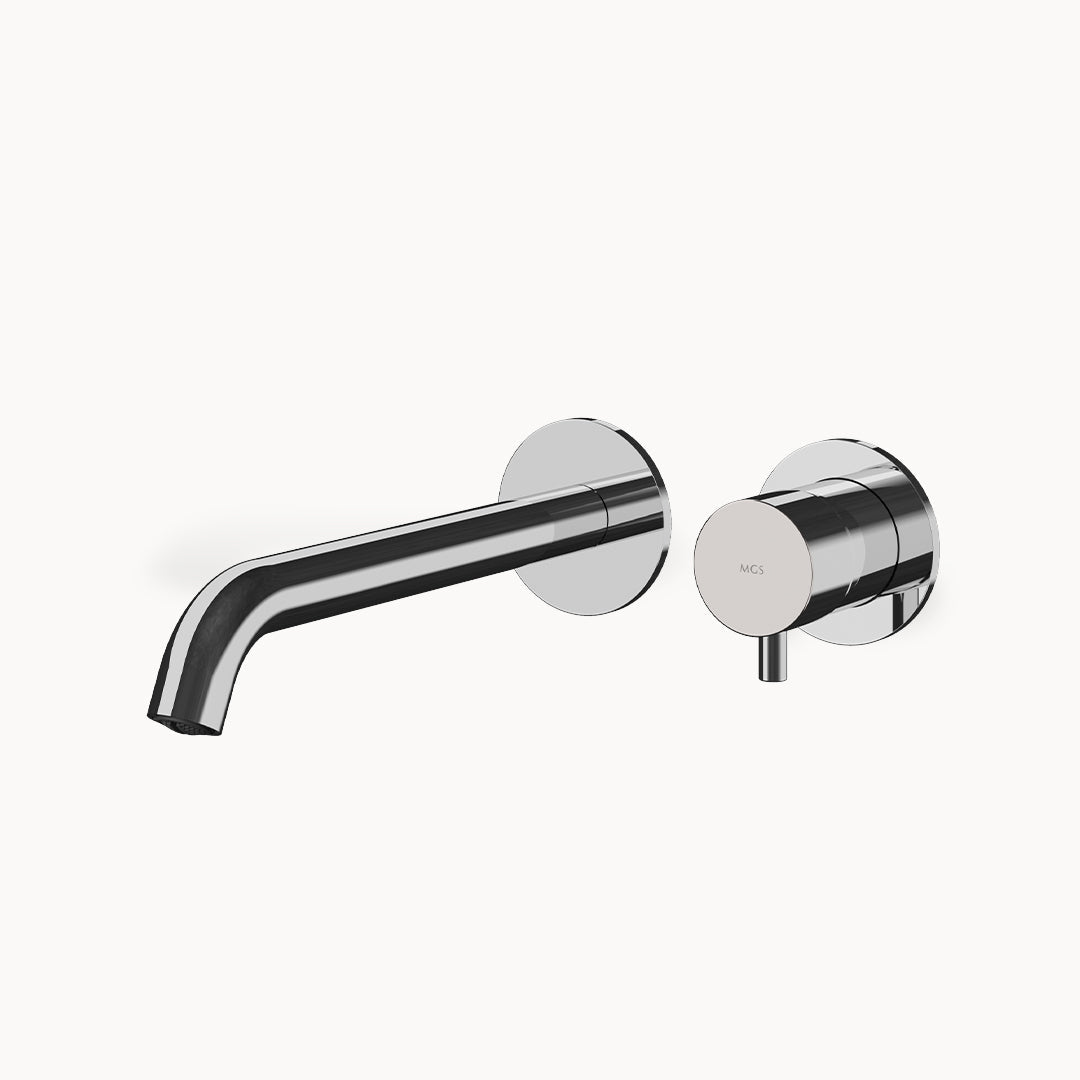 Minimal MB294T Two-hole Stainless Steel Wall-mount Basin Faucet – Forte ...