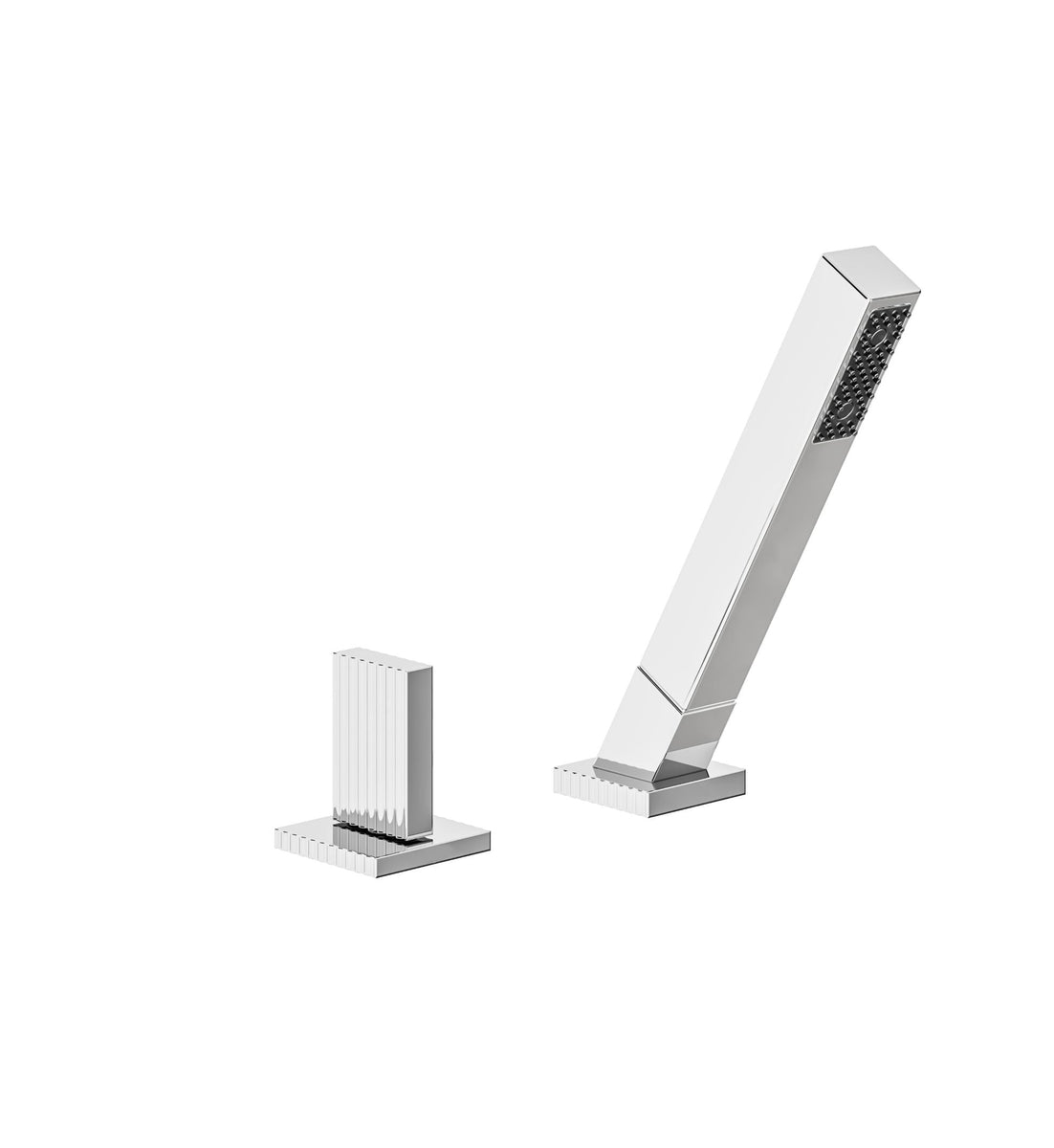 Groovy Deck-mounted Roman Diverter and Handshower Set – Forte Brands