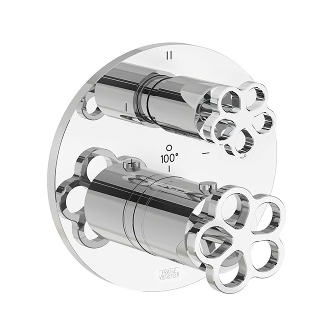 Industrial Chic Thermostatic Three-Way Shower Trim, 3 Functions – Forte ...